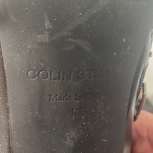 Colin Stuart | Shoes | Colin Stuart Black Heeled Boots | Poshmark